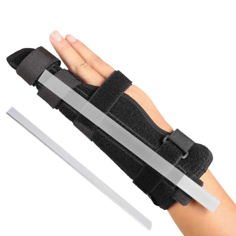 Promo Adjustable Buckle Two Finger Splint Brace Straightener Joint Fix ...