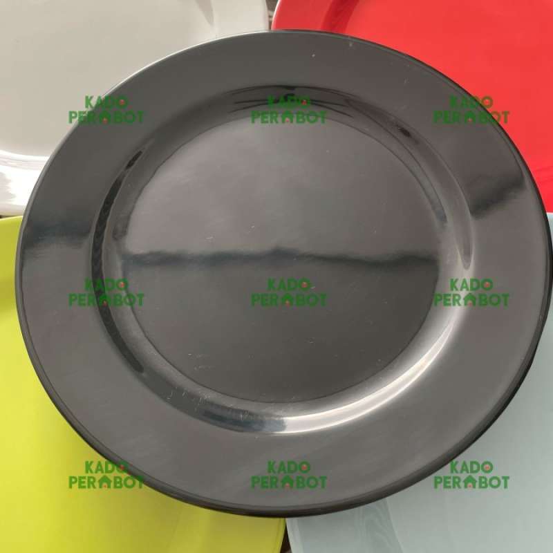 Promo Piring Saji Bulat Ceper - Piring Lauk - Piring Ceper G310 - Putih ...