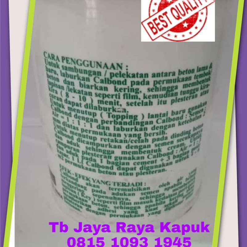 Jual Calbond Ustron U-stron Lem Beton 1kg 1 Kg Di Seller Shin Store ...