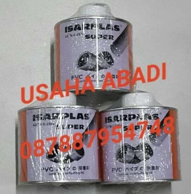 Jual Barang Bagus Lem Pipa / Pvc Isarplas 400g Top Di Seller Shin Store ...
