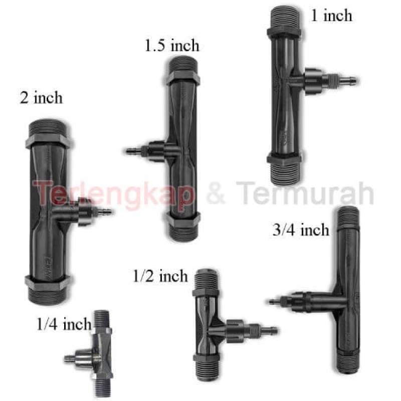 Promo Pvdf Venturi Injector 1/2 Inch Baru Diskon 21% Di Seller Allpucart - Kebon Kacang, Kota ...