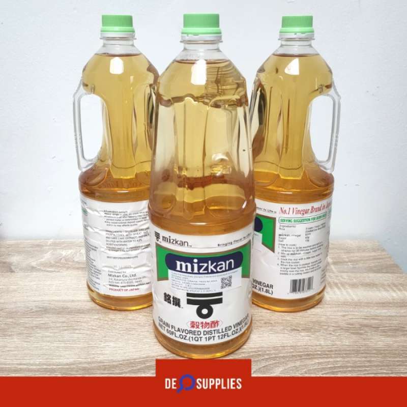 Promo Mizkan Suehiro Su 1.8l - Cuka Beras Fermentasi Grain Vinegar Sushi - Standar Diskon 23% Di ...