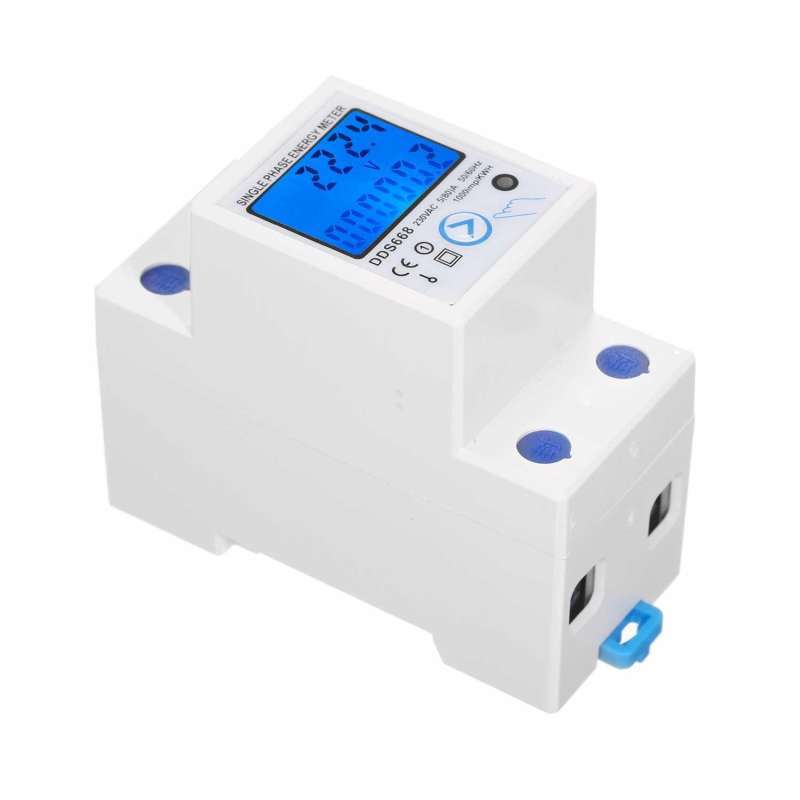 Jual Aideepen Meteran Listrik Digital Din Rail Kwh Meter Single Phase ...