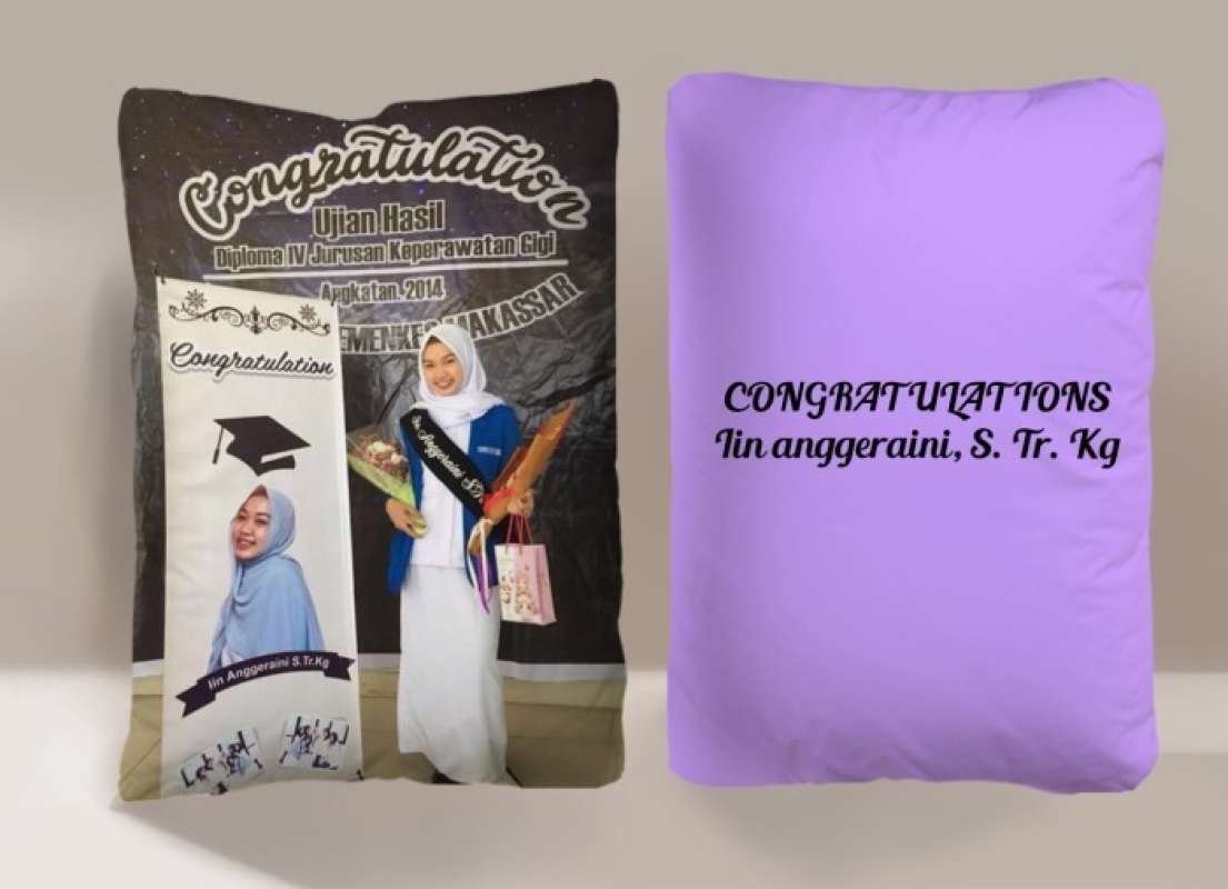 Promo New Bantal Foto Tema Wisuda / Graduation / Souvenir Best Seller ...