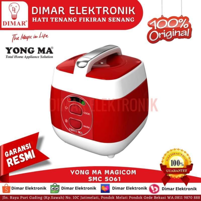 Promo Magic Com Yongma Smc-5061 Magic Com 1 Liter Diskon 33% Di Seller ...