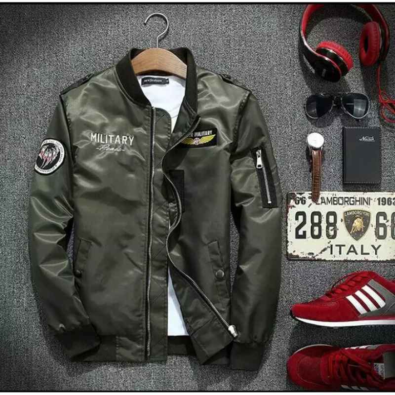 Jaket Bomber Military Gratis Ongkir 🏷️ Harga Murah Oktober 2025