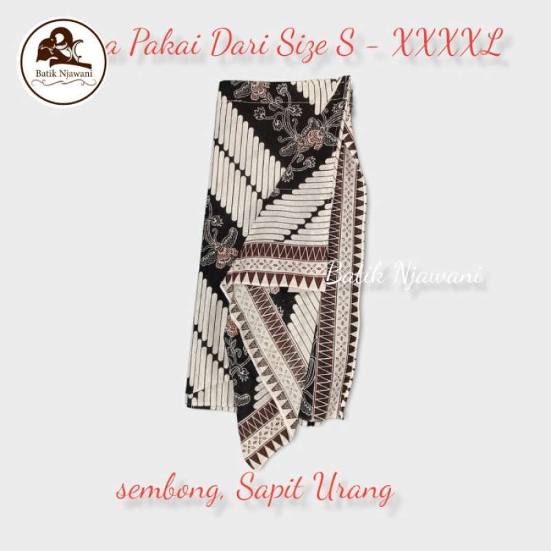 Jual Sembong Seni / Bawahan Pria Adat Surjan Lurik/tapih Jarik /sapit ...