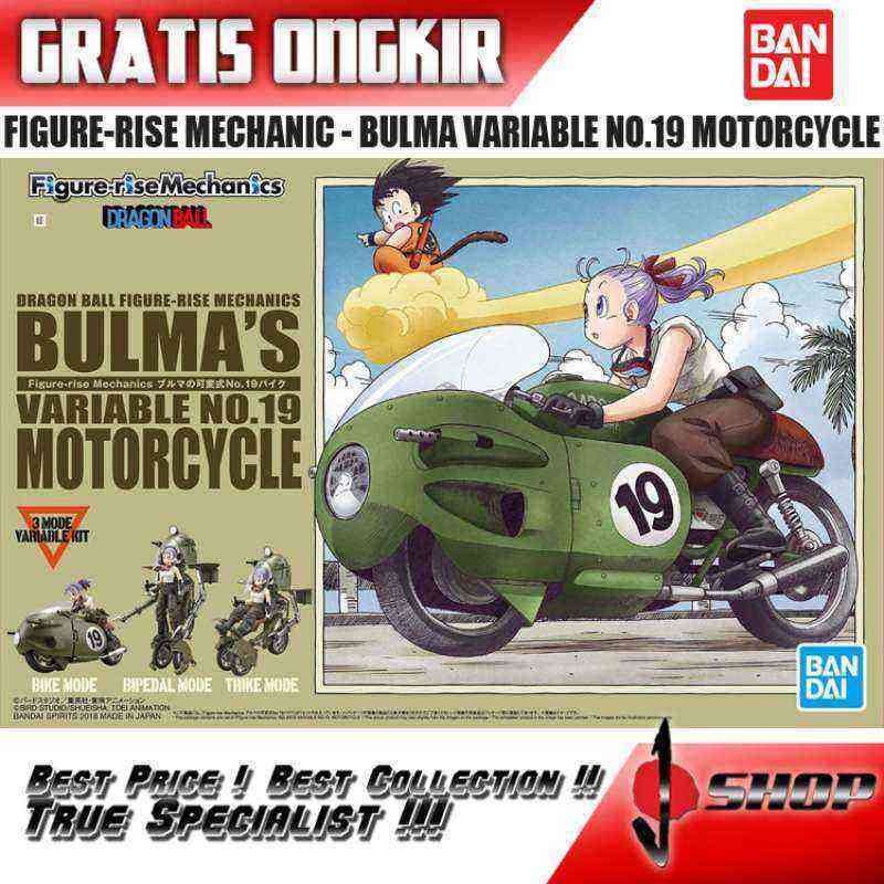 Jual Figure-rise Mechanic - Bulma Variable No.19 Motorcycle Di Seller J-shop Indonesia - Gundam ...