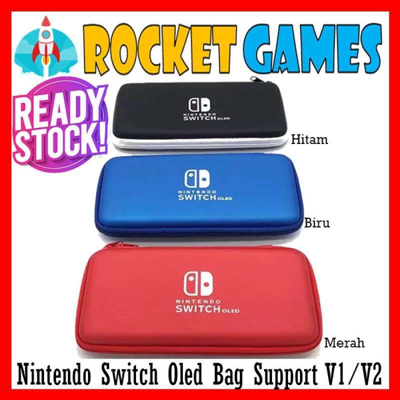 Jual Pouch Nintendo Switch Oled V1 V2 Storage Case Carrying Bag Tas ...