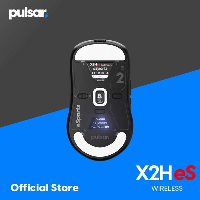 Jual Pulsar X2h Es Wireless Gaming Mouse - Black Di Seller Gamer's ...