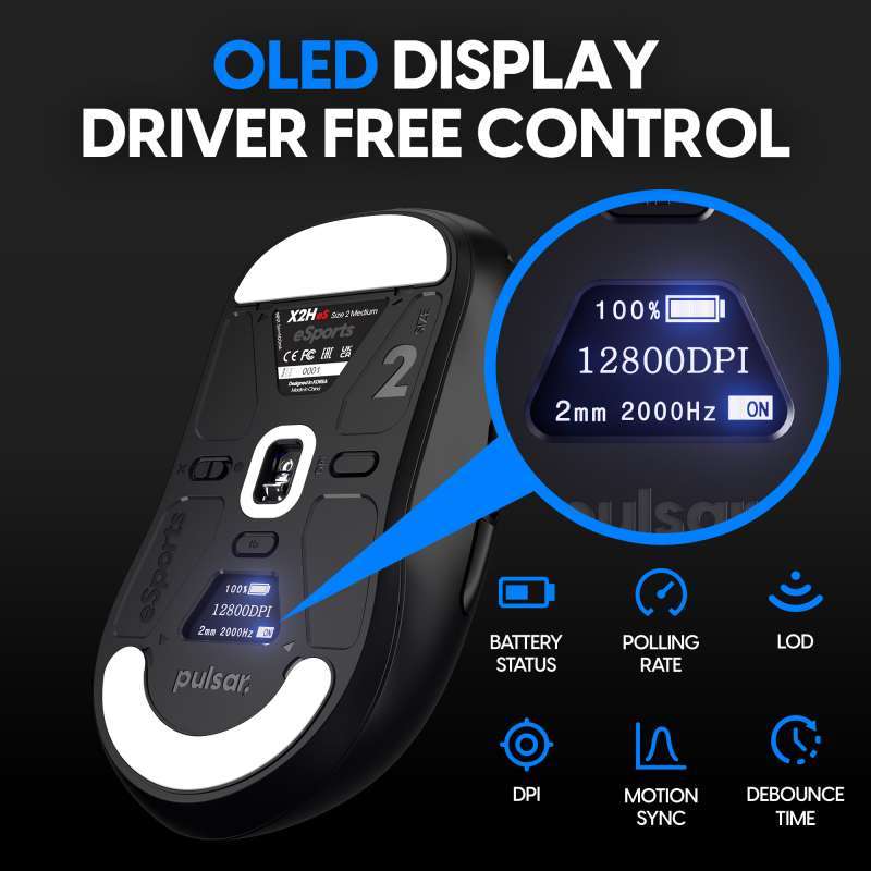 Jual Pulsar X2h Es Wireless Gaming Mouse - Red Di Seller Gamer's ...