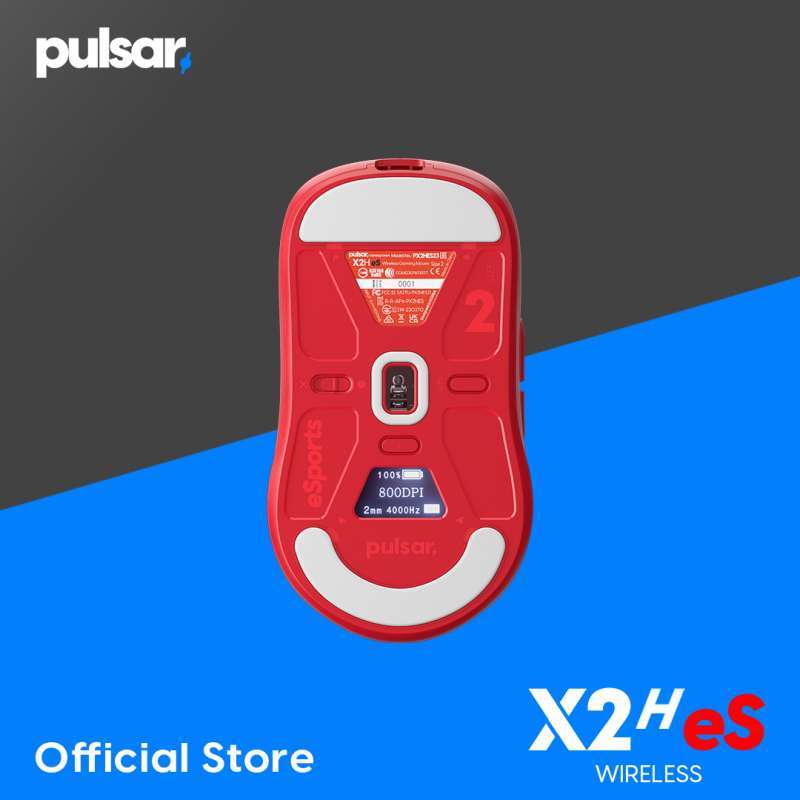 Jual Pulsar X2h Es Wireless Gaming Mouse - Red Di Seller Gamer's ...