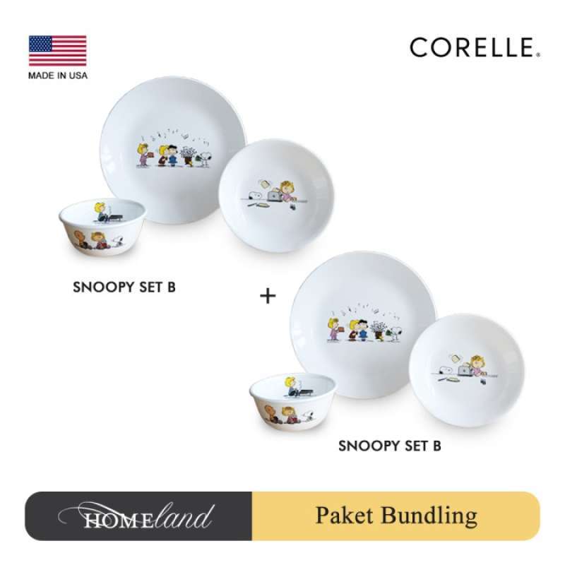 Jual Corelle Snoopy Set - B + C Di Seller Belanja-id - Cengkareng Timur ...