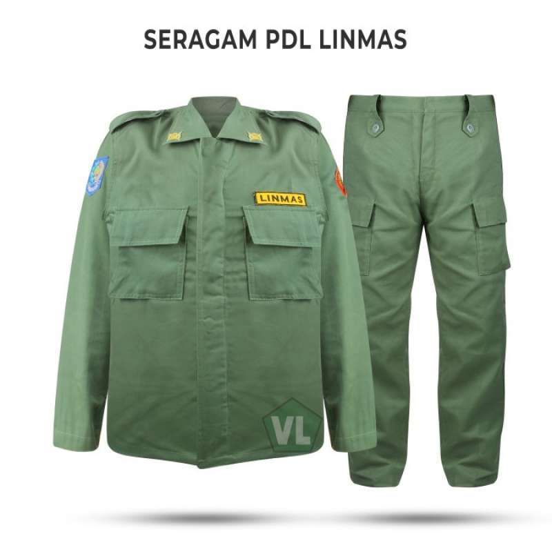 Jual Seragam Pdl Linmas Hansip Terbaru / Baju Hansip Setelan Di Seller ...