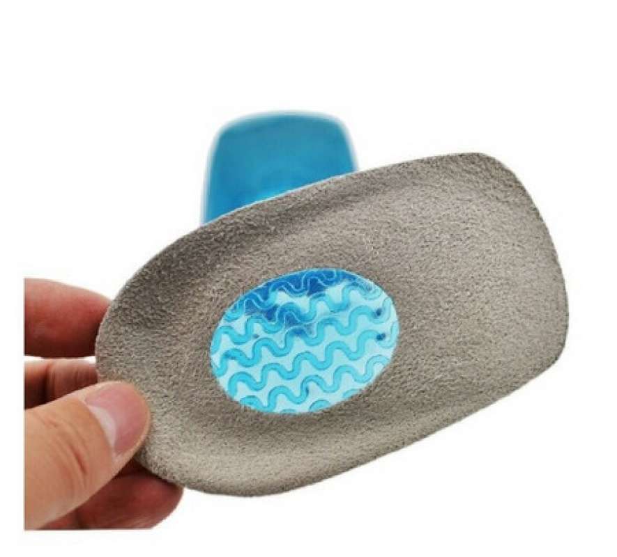 Jual Insoles Gel Alas Tumit Plantar Fasciitis Heel Spur Pain Cushion ...