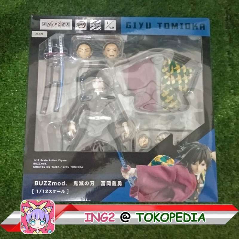Jual Buzzmod Giyu Tomioka, Demon Slayer, Kimetsu No Yaiba Aniplex 1/12 ...