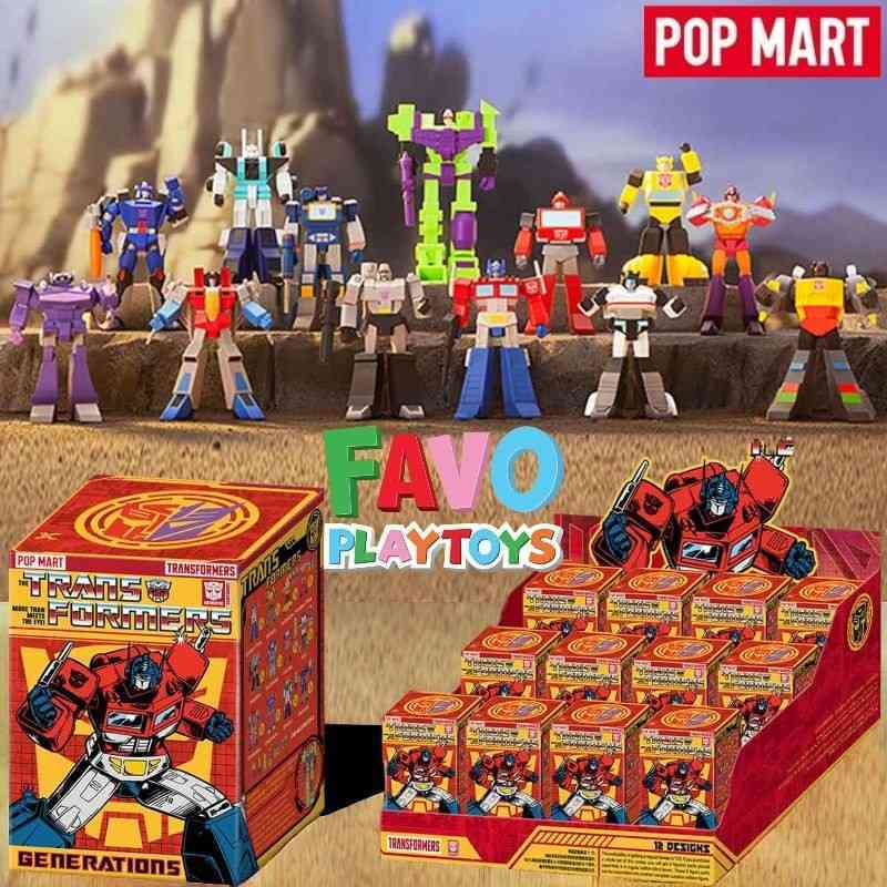 Promo Pop Mart Transformers Generations Series - Full Set 12 Pcs Blind Box Figure Diskon 10% Di ...