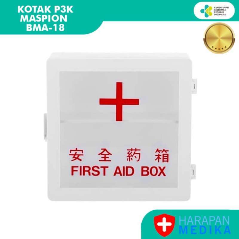 Promo Maspion Bma 18 First Aid Box Kotak Obat P3k Plastik Diskon 23% Di ...