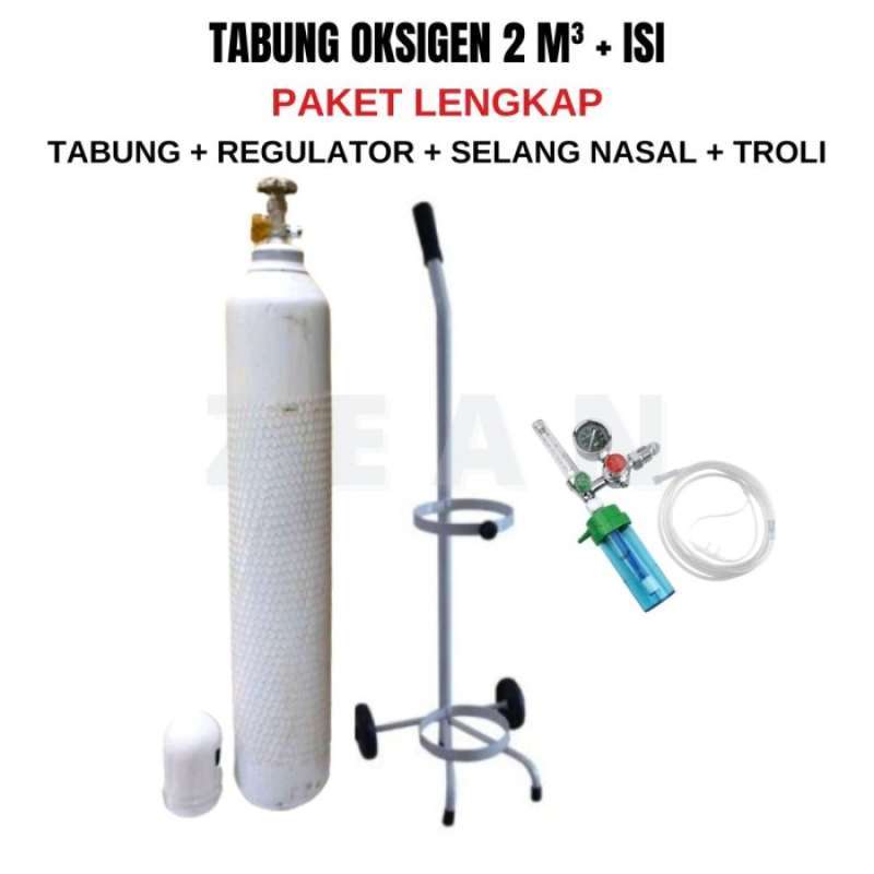 Promo Paket Lengkap Tabung Oksigen 2m3 Diskon 23% Di Seller Albeta Store - Cengkareng Barat-2 ...