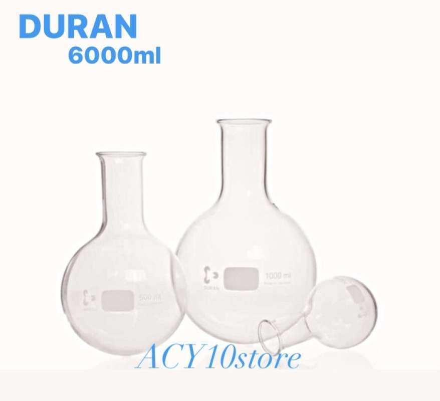 Promo Duran Boiling Flask, Round Bottom, Narrow Neck, 6000ml Diskon 23% Di Seller Albeta Store ...