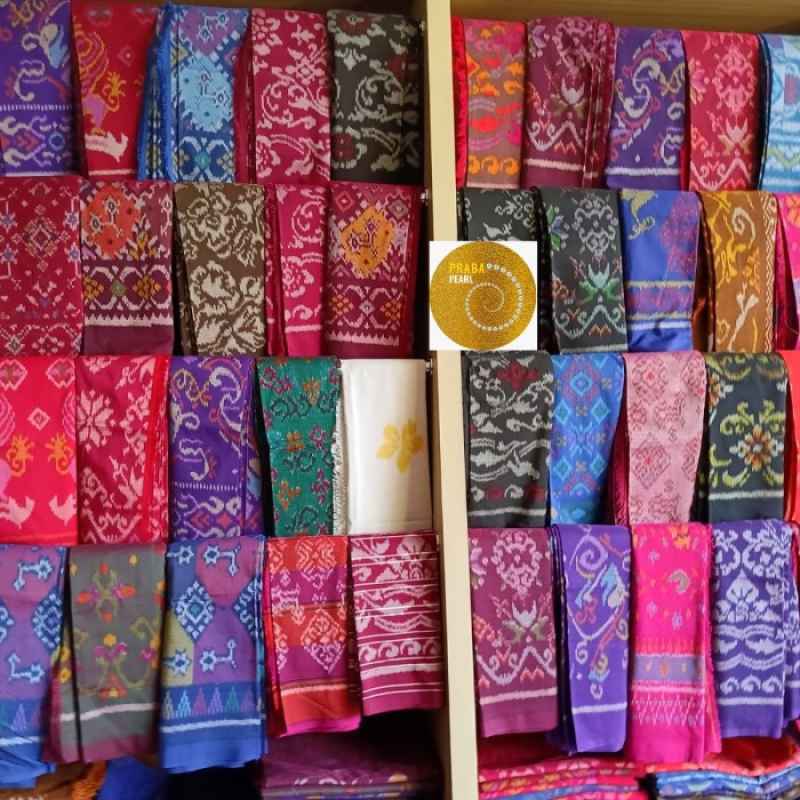 Jual Kain Endek Tenun Csm Putih Dan Mix Warna Di Seller Winter ...