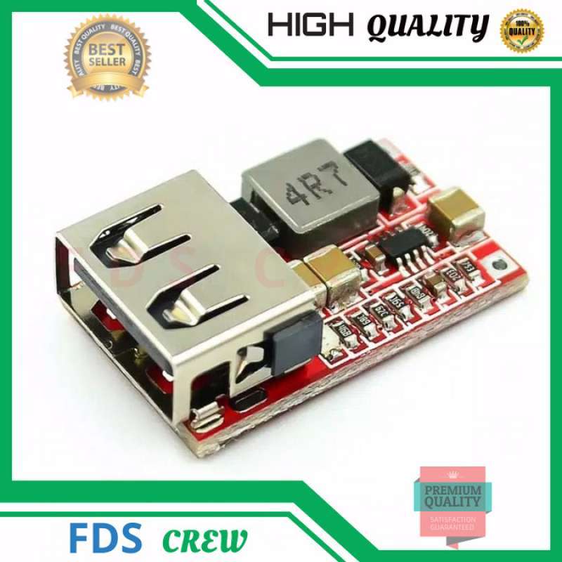 Jual Modul Charger Hp Dari Aki 12v-24v To 5v 3a Di Seller Move-id ...