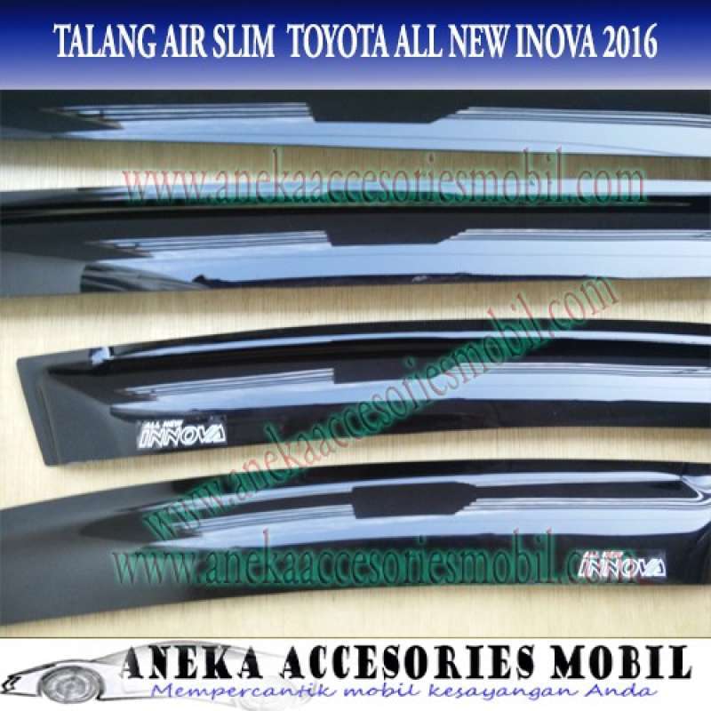 Promo Talang Air/side/door Visor Slim Toyota All New Innova Reborn 2016 Diskon 33% Di Seller ...