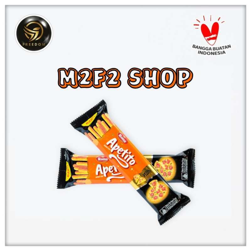 Promo Roma Apetito Biskuit Stik Renyah & Gurih Rasa Pizza - 18,5 Gr ...
