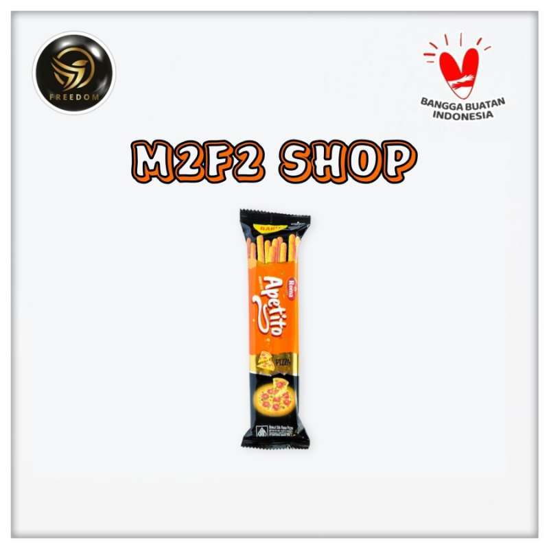 Promo Roma Apetito Biskuit Stik Renyah & Gurih Rasa Pizza - 18,5 Gr ...