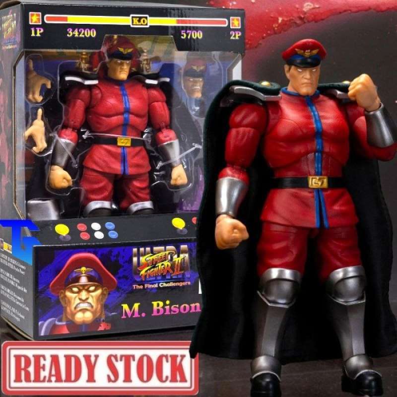 Promo Jada Toys Ultra Street Fighter Ii - M Bison 1/12 Scale Action Figure Diskon 10% Di Seller ...