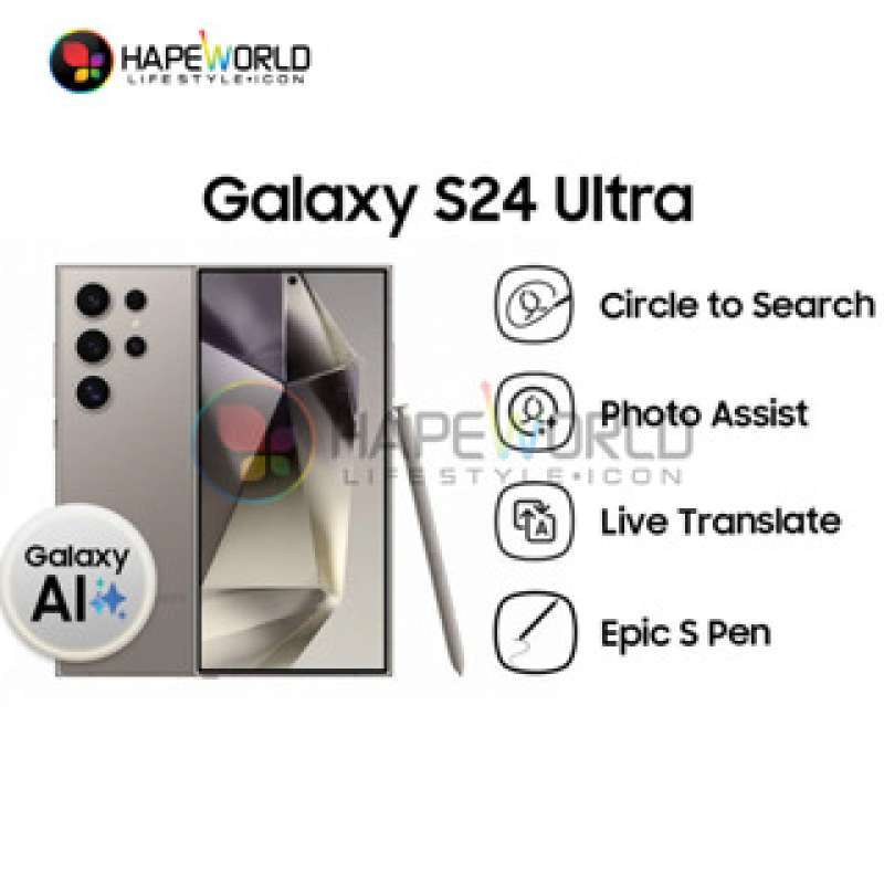 Jual Samsung S24 Ultra 5g 12/256gb Free Buds Fe - Garansi Resmi ...