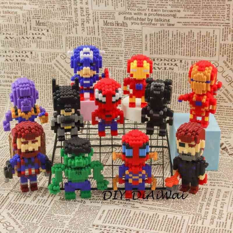 Promo Nano Block Monkey D Luffy One Piece | Iron Man - 5026 - 5019 ...