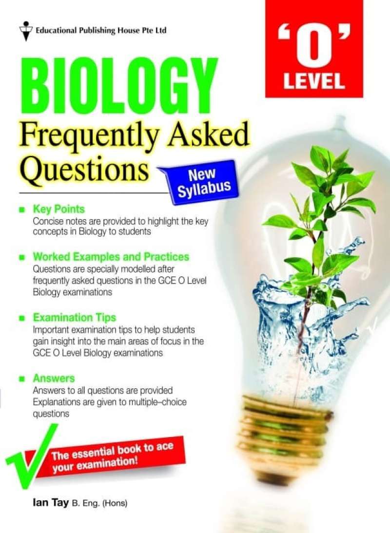 Promo Ori O-level Biology Frequently Asked Questions Diskon 21% Di ...