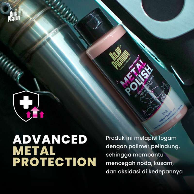 Jual Kilap Premium - Pink Power Metal Polish Pengkilap Logam Chrome ...