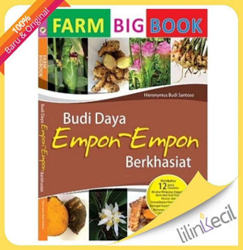 Promo Buku Farm Big Book Budi Daya Empon-empon Berkhasiat Diskon 23% Di Seller Malini Store ...