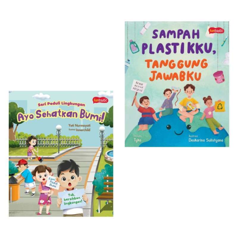 Promo Seri Buku Peduli Lingkungan - Ayo Sehatkan Bumi! Sampah Plastikku ...