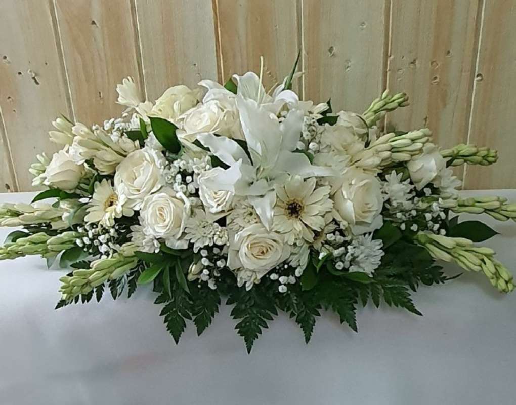 Promo Rangkaian Bunga Segar | Centerpiece Oval | Centerpiece Bunga ...