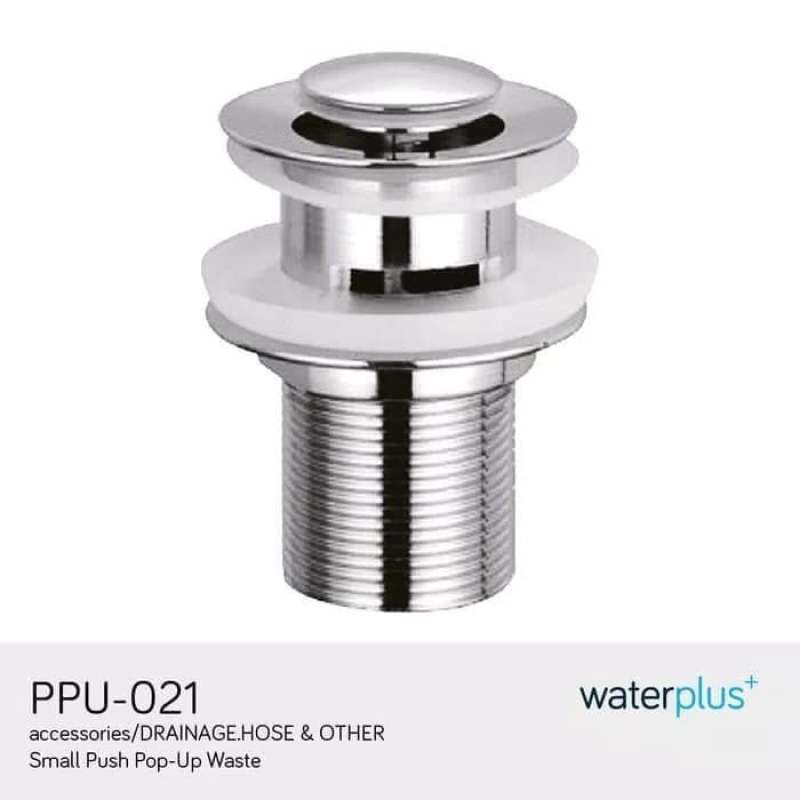 Promo Afur Wastafel Pencet Water Plus Ppu-021/kepala Saringan Wastafel ...