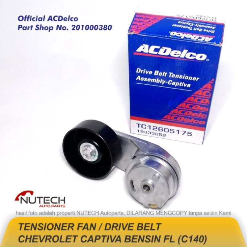 Promo Tensioner Fan Drive V Belt Captiva Bensin Fl Facelift C140 Ac ...