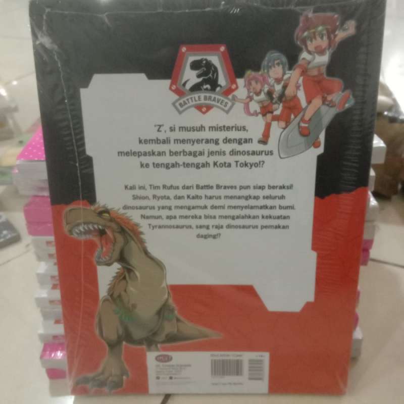 Promo Komik Pintar Anak Battle Braves Vs Ancaman Tyrannosaurus Diskon ...