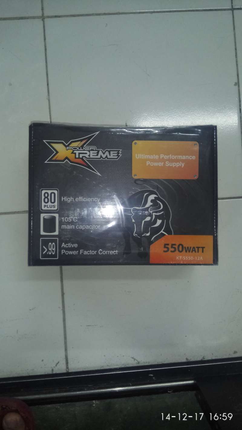 Promo Power Supply (psu) Gaming Xtreme 550w 80+ 6pin Dan 8pin 550 Watt ...