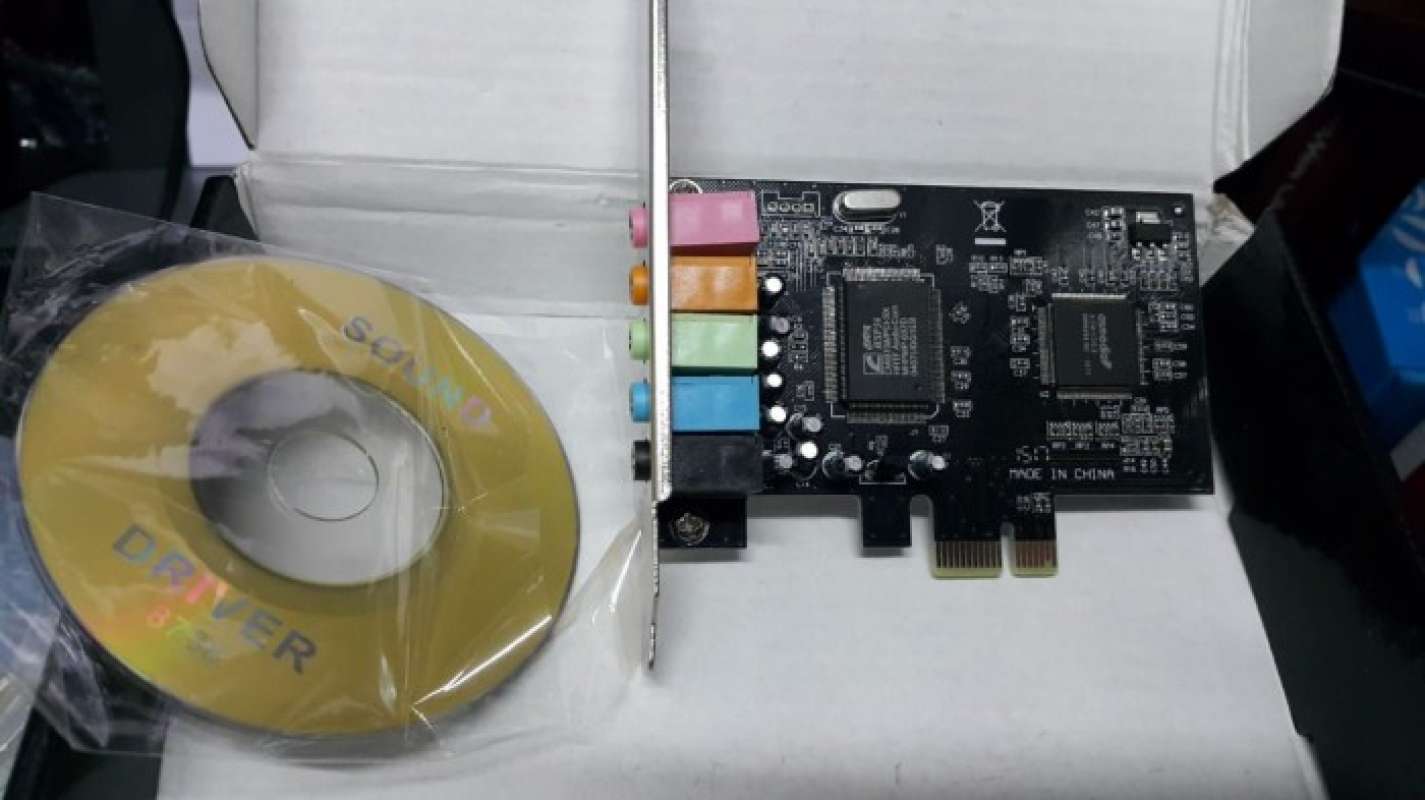 Promo Pcie Sound Card 5.1 Standart Buat Internal Pc Pci E Pendek ...