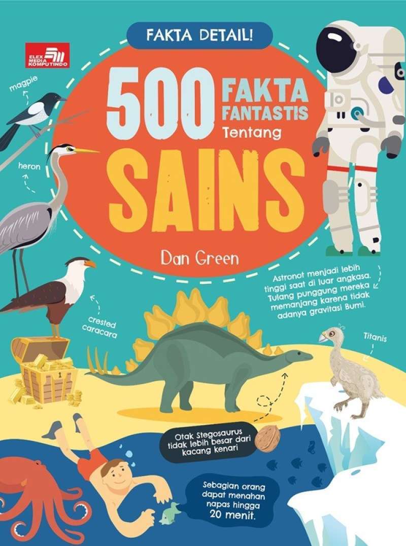 Promo Ori Buku Anak Fakta Detail! 500 Fakta Fantastis Tentang Sains ...