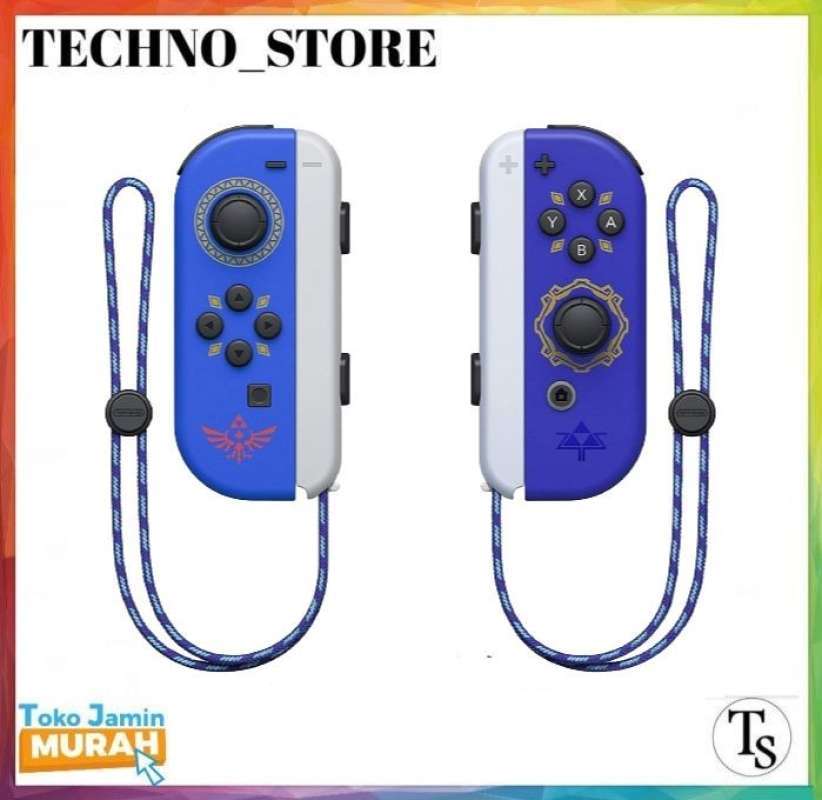 Promo Promo- Nintendo Switch Controller Joycon Joypad Joy Con Pad Oled Free Strap - Sky Sword ...