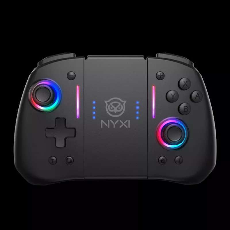 Promo Promo- Nyxi Joypad Joycon Wireless Controller Nintendo Switch Oled V2 V1 - Hyperion Black ...