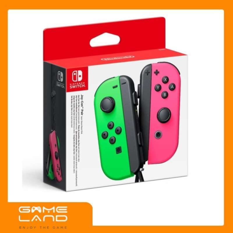 Promo Promo- Joy Con Joycon L R Controller - Nintendo Switch - Green ...