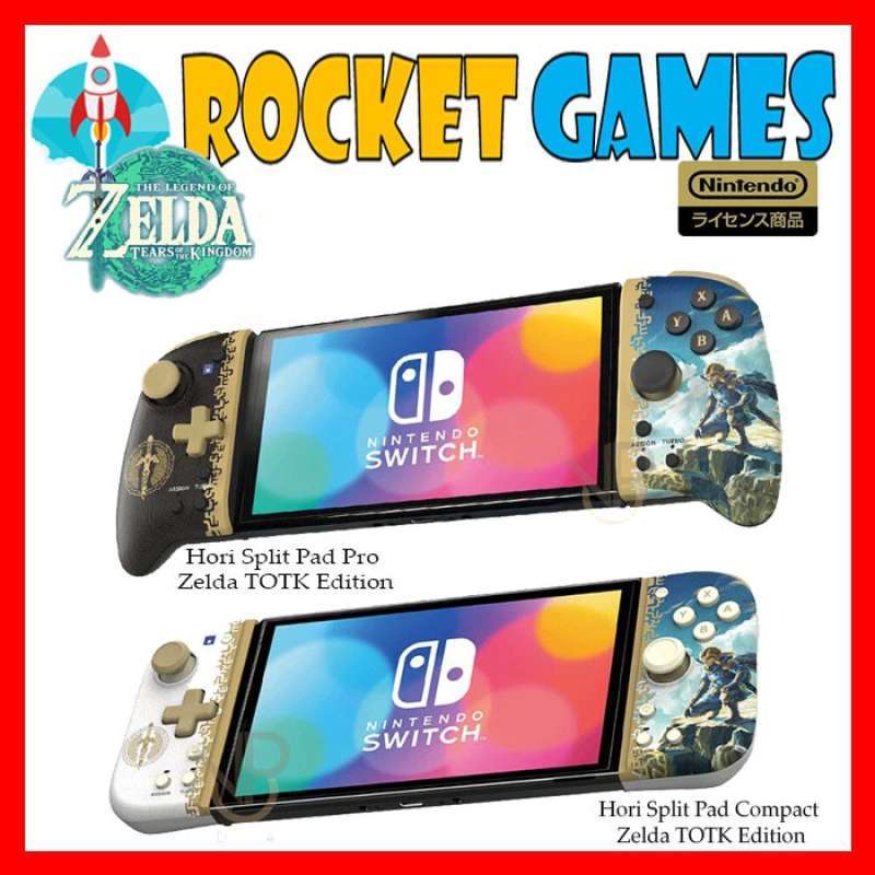Promo Promo- H Nintendo Switch Split Pad Pro & Compact Zelda Tear Of ...