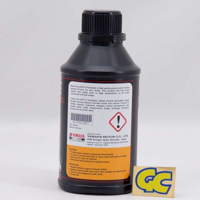 Jual Minyak Rem Motor Yamaha / Brake Fluid Dot 4 / Yamalube Original Di ...