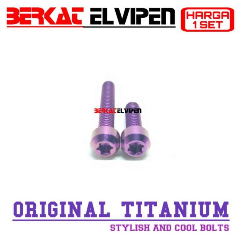 Promo Baut Titanium Cover Radiator Variasi Tzm Arm Nmax New Aerox Lexi ...