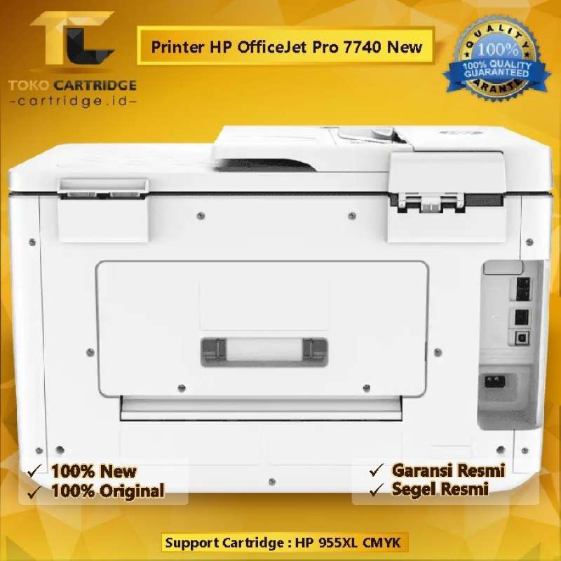 Promo Printer Hp Officejet Pro 7740 A3 Wide Format Print Scan Copy Fax ...